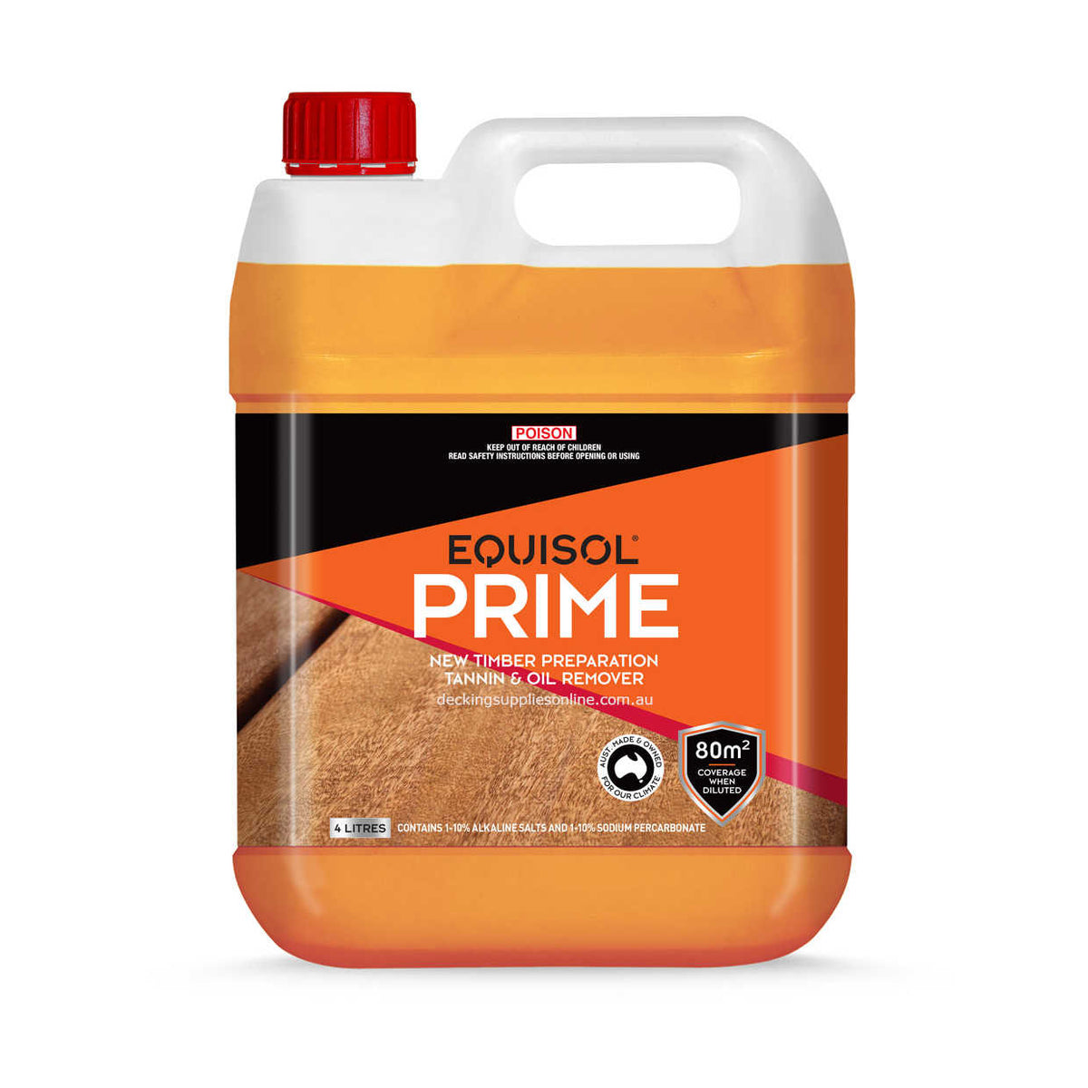 EQUISOL - Prime - New Decking Preparation, Tannin and Oil Remover ...